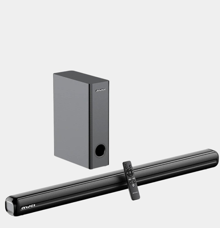 Саундбар c сабвуфером Awei Y520, 110w мощности, колонка для телевизора