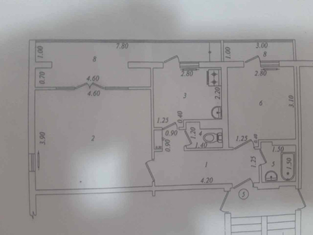 Юнусабад-7 «14-дом» ор-р ЖК Yunusabad Residence, франция, 60м2, чистая