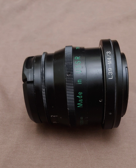 Юпитер 8 50mm f/2.0 с адаптером M39-NEX (Sony e)