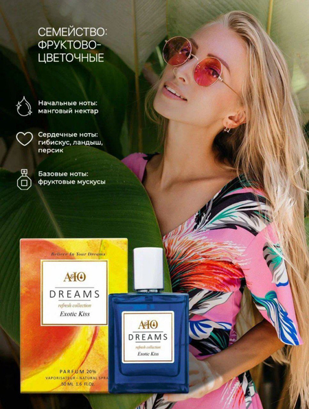 Шикарные селективные нишевые духи с феромонами АЮDreams 