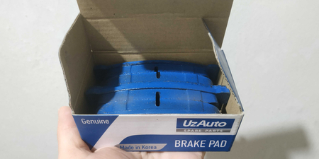 Тормозные колодки Lacetti, Gentra, Nexia3, Spark, Genuine GM, оригинал