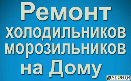 Ремонт Холодильников и Торговых промышленных морозильных кам