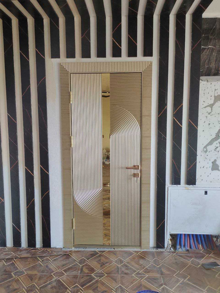 Установка дверей МДФ. Mdf eshik o\\\'rnatish.