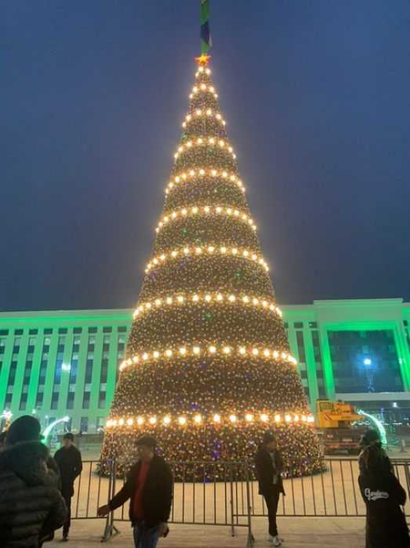 Новогодняя Ёлка оформления Yangi yil archasi 5 метр