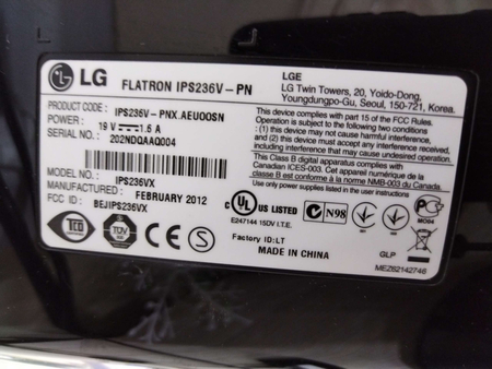 lg flatron 24’ монитор