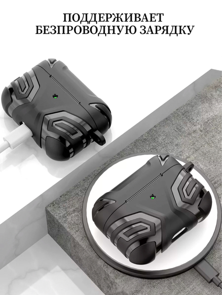 Чехол для Apple AirPods Pro Spigen Rugged Armor (зеленый)