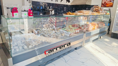 Vitrina,stilaj,holodilnik,стеллажи,халадилник,стелажи