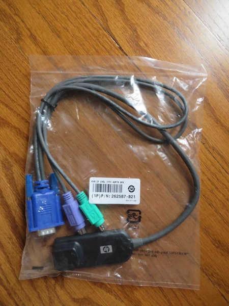 Кабель HP IP/KVM сonsole Interface adapter (262587-B21)