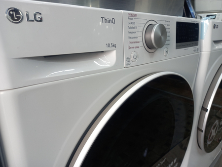 Стиральная машина LG 10.5 кг AI DD Steam+ TurboWash59 ThinQ  TW4V5RS0W