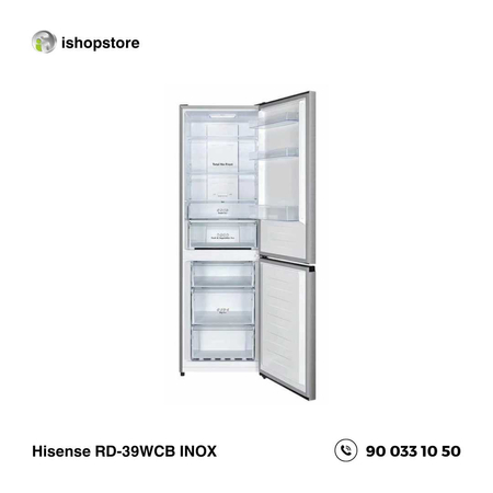 Muzlatgich Hisense RD-39WCB INOX Muddatli to'lovga 775 000 so'mdan