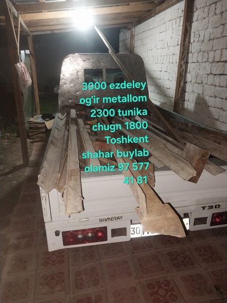 Metallom metallom olamiz Toshkent shahar buylab