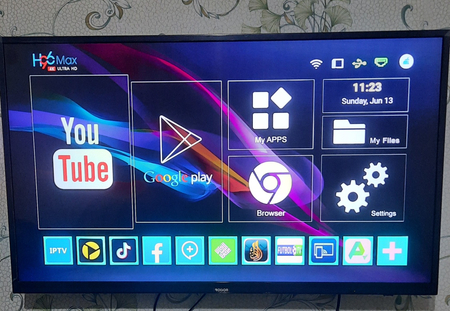 Smartbox H96maxX3 4/32гб android.БепулКаналлар+Кинолар+Youtube.nk