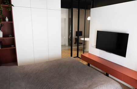 Tashkent City Boulevard two-roomed flat. ЖК Бульвар, своя 2-ком студия