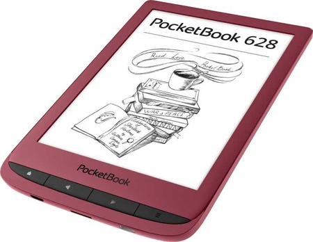 Электронная книга PocketBook 628, Ruby Red