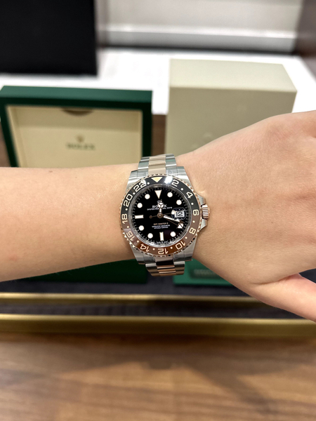NEW GMT Master II 40mm Steel and Everose Gold 126711CHNR
