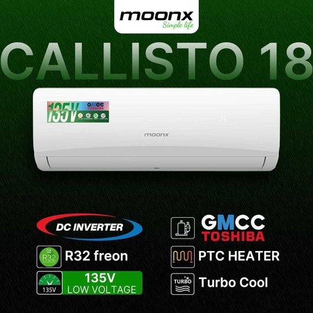Кондиционер MoonX 12/INVERTER/ LOW VOLTAGE/Гарантия/Доставка