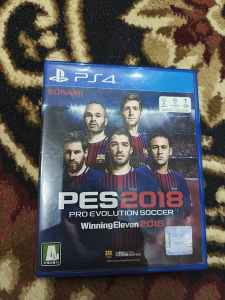 Ps4 pes2018 disk srochna sotiladi