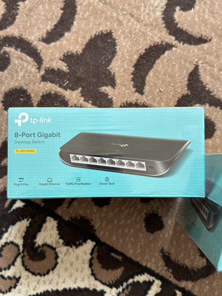 Коммутатор TP-LINK TL-SG1008D Black / 8-port Gigabit