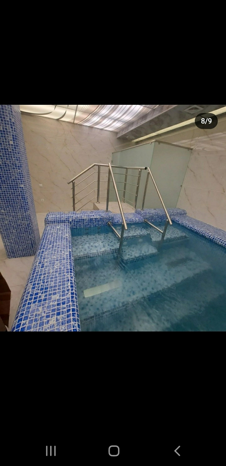 Mozayka basseyn turetiskiy sauna qilaman