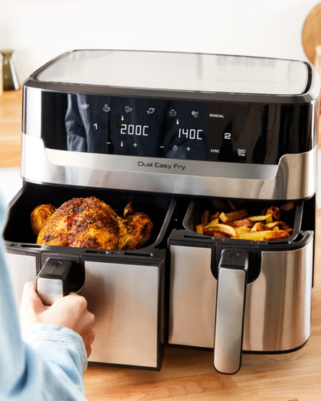 Аэрогриль TEFAL Dual Easy Fry & Grill 8,3 л EY905D10