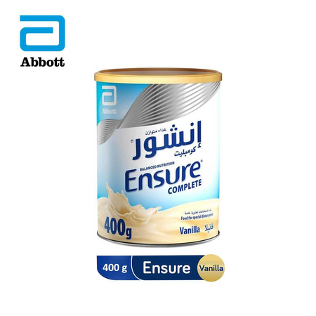 Abbott Ensure Complete 400g, 850g, 1600g / Со вкусом ванили