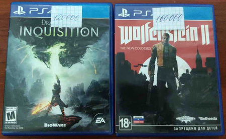 Большой выбор оригинальных игр б/у на PS4 Playstation 4