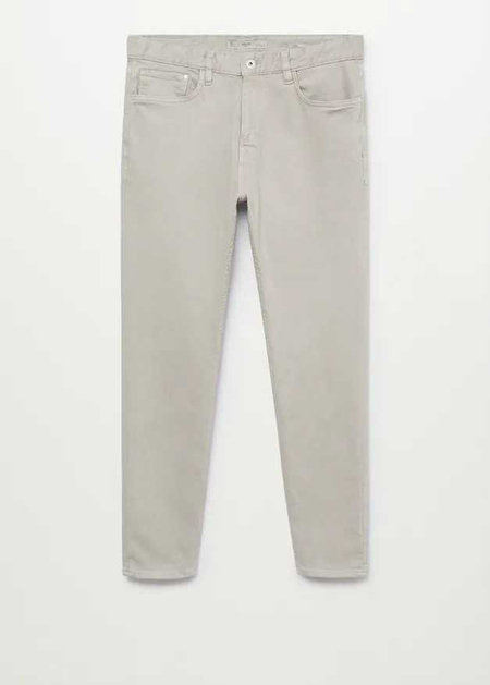Джинсы MANGO (28) Tapered-fit lyocell Tom jeans