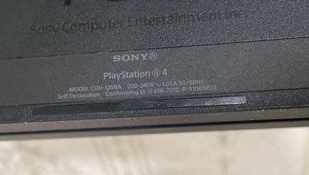 PlayStation 4 500Gb Model CUH-1208A