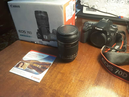 Фотоаппарат  Canon 70D