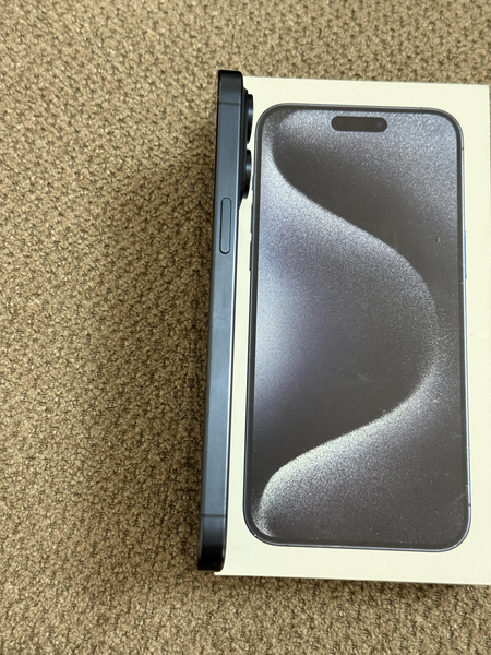 Iphone 15 pro max 256GB blue titanium