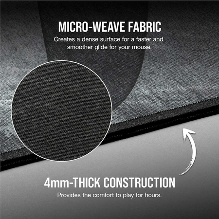 Corsair MM300 PRO Premium Spill-Proof Cloth Gaming Mouse Pad Extended