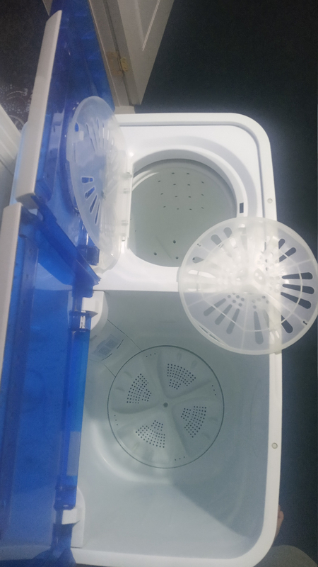 Haier yarim avtomat kir yuvish mashinasi 8 kg