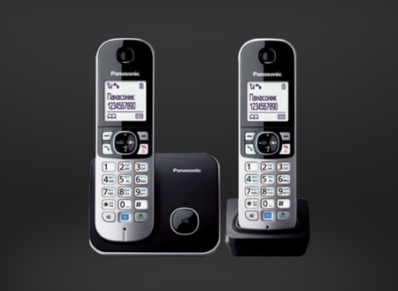 Радиотелефон Panasonic KX-TG6812 русское меню официальная гарантия