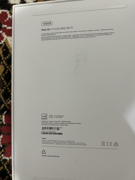ipad air 11 m2 128 gb