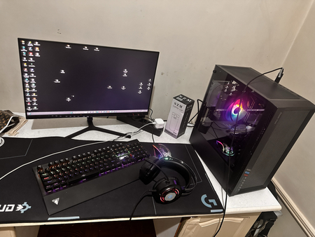 Компьютер игровой! Intel core i-12100F, Arktek Gtx-1650, 16GB Ram