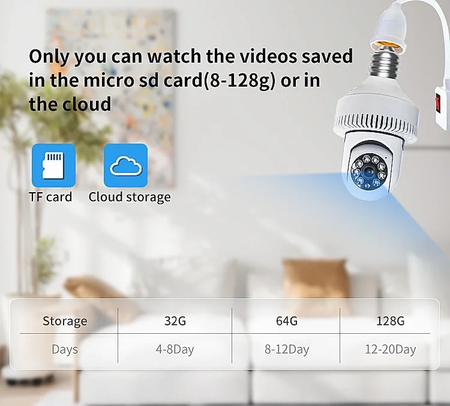 Камера видеонаблюдения WiFi 6 Мп