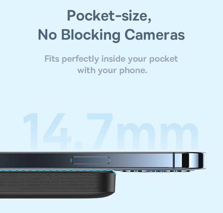 Baseus Magnetic Wireless Power Bank 6000mAh For iPhone 12 13 14