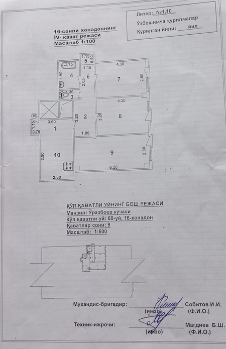Продаётся квартира 72м²
