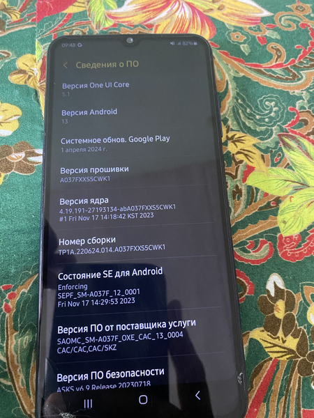 Samsung A03 Orginal 4.64xotira