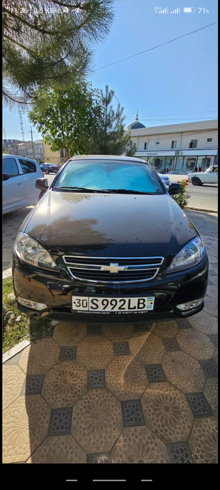 Gentra bez lyuk 2024-16-mayda salondan chiqqan, minishga tayyor moshin