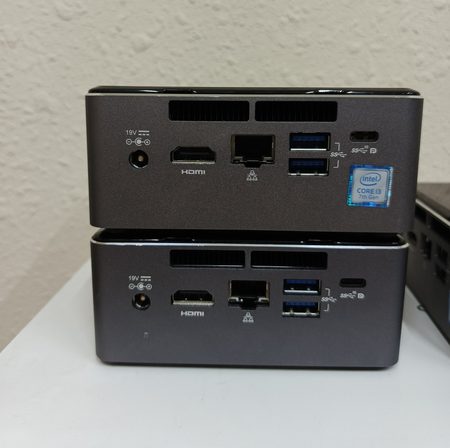 Мини пк Intel NUC mini pc i3-7gen 8gb 256ssd