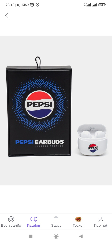 Pepsi Earbuds navushnik