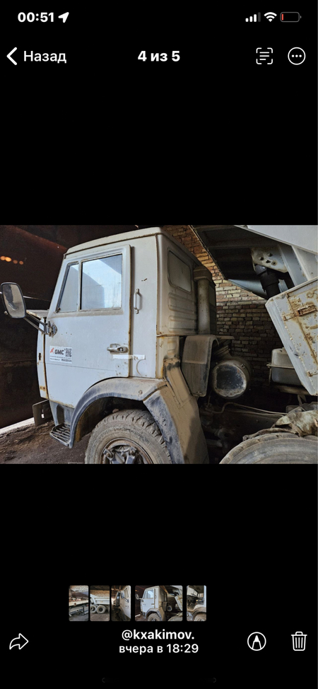 КАМАЗ 55111  ГОД 1997