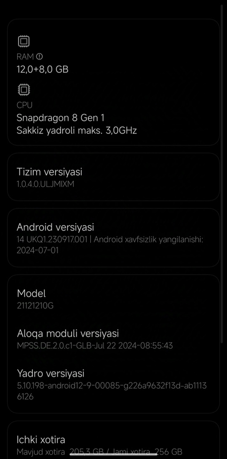 poco F4 gt kelishamiz