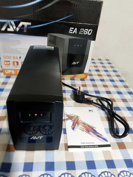UPS (ИБП) AVT-600 AVR, 600ВА, [EA260]