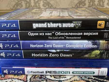 Диски для ps4
