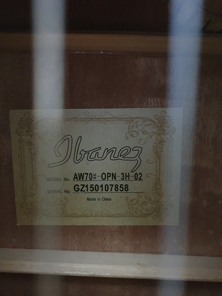Электроакустическая гитара Ibanez
