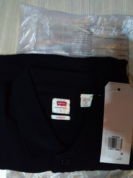 Levi's polo shirt L usa
