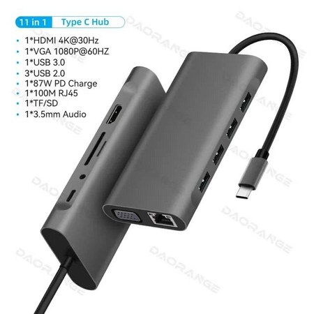Адаптер USB C 3,0 для ноутбука 4K HDMI-совместимый