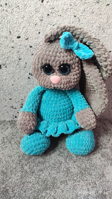 Продам зайку и мишку амигуруми